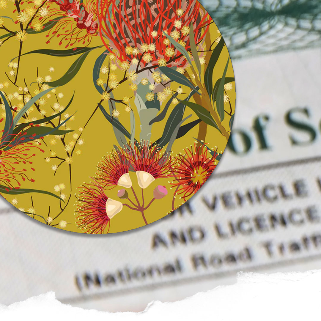 LICENSE DISC STICKERS – To the Moon & Back Paper Studio