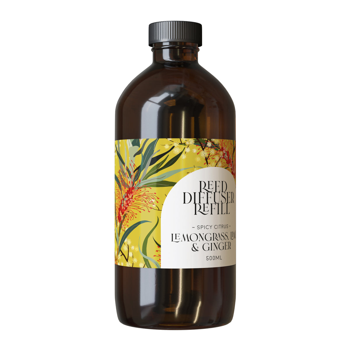 DIFFUSER OIL REFILL [500ml] - LEMONGRASS, LIME & GINGER – To the Moon ...