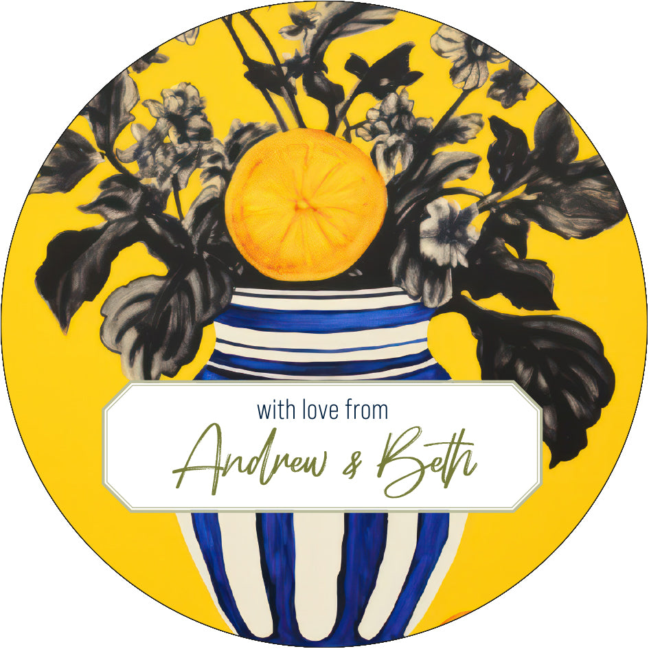 Blom Pot Gifting Stickers – To the Moon & Back Paper Studio