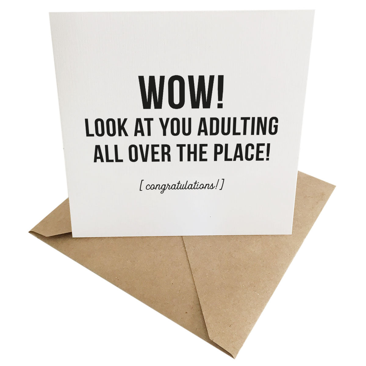 DARK SIDE GIFT CARD ~ Adulting – To the Moon & Back Paper Studio